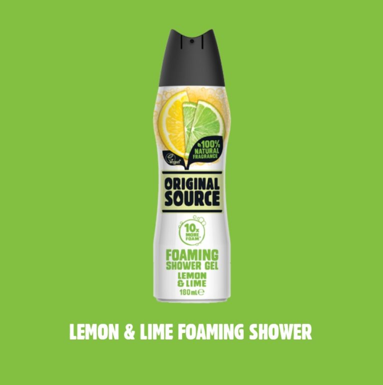 Original Source Foaming shower gel £2 in Superdrug - Vegan Steals
