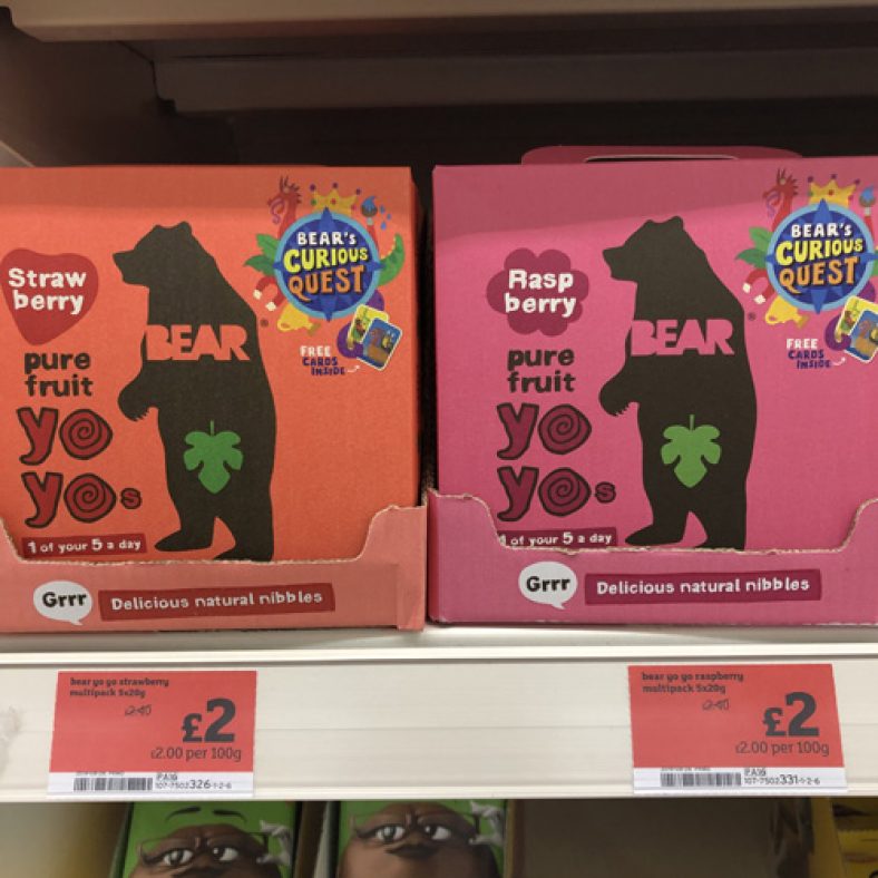 Bear Yo Yo snacks £2 - Vegan Steals