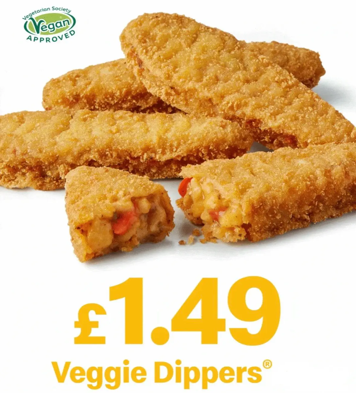 McDonald's Veggie Dippers £1.49 - Vegan Steals